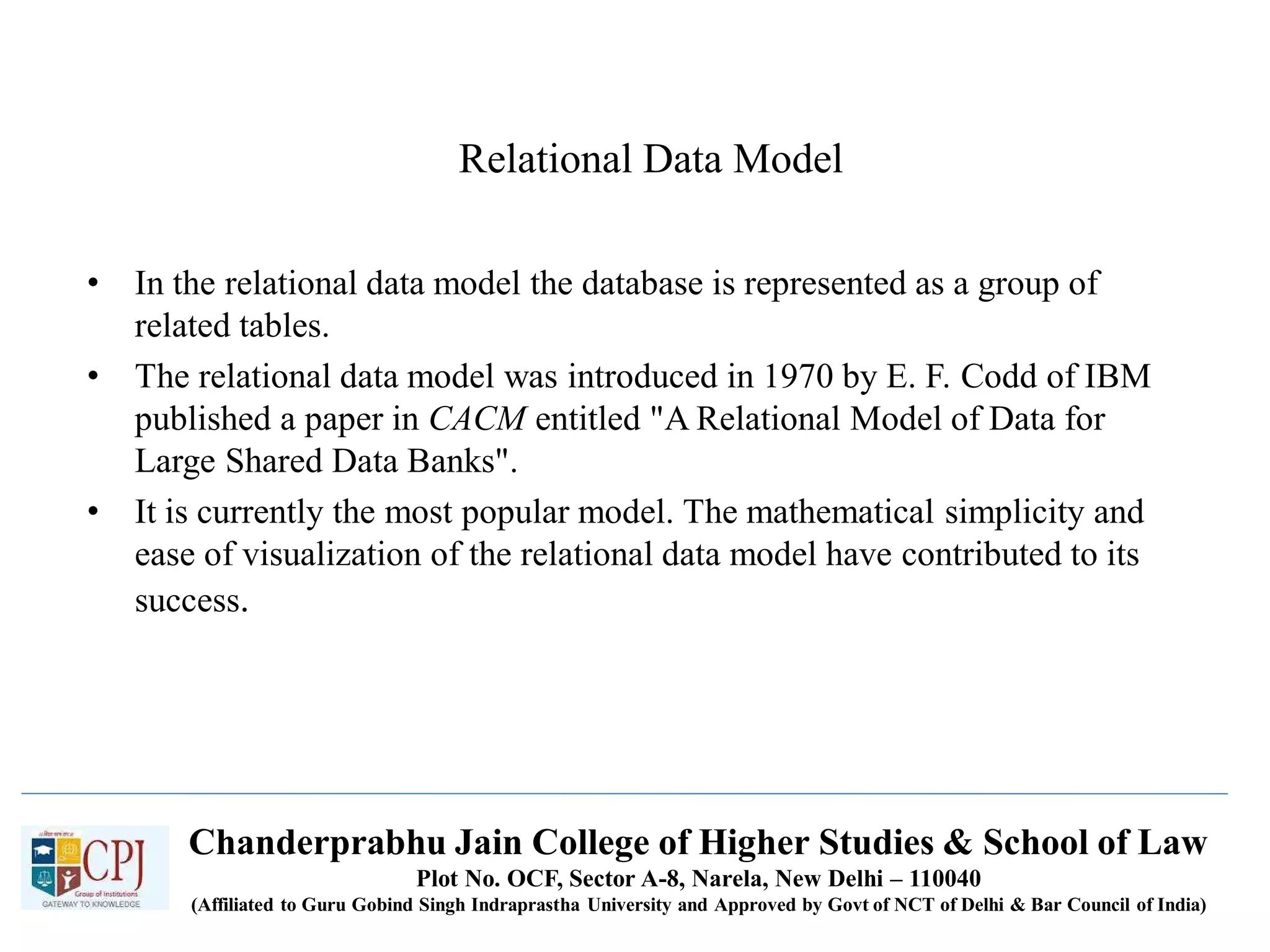 Introduction To Database Management System | PDF