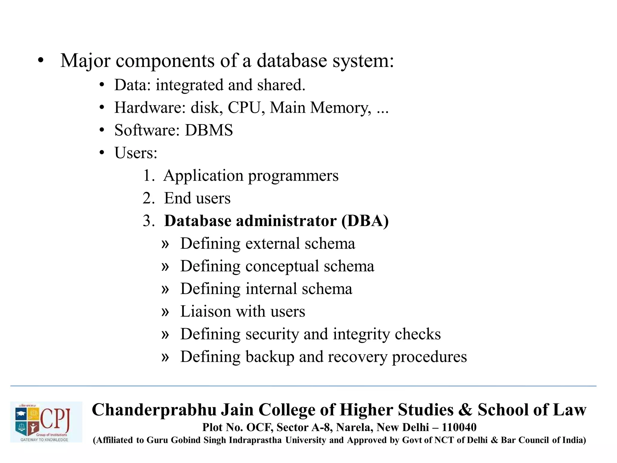 Introduction To Database Management System | PDF