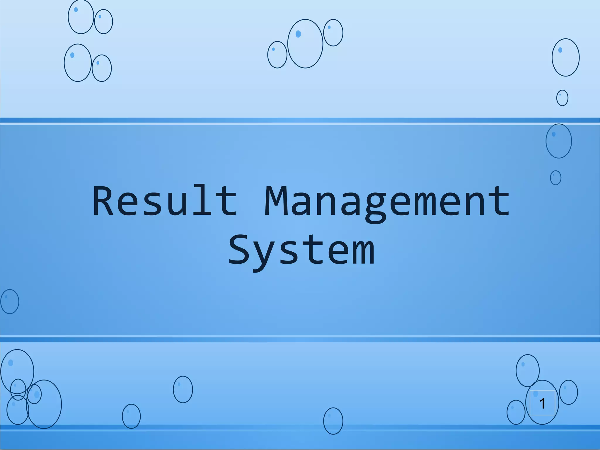 Result Management System | PPTX
