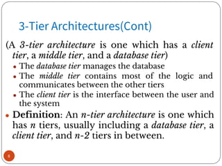 ANSI-SPARC Architecture - (3-Tier Architecture) | PDF