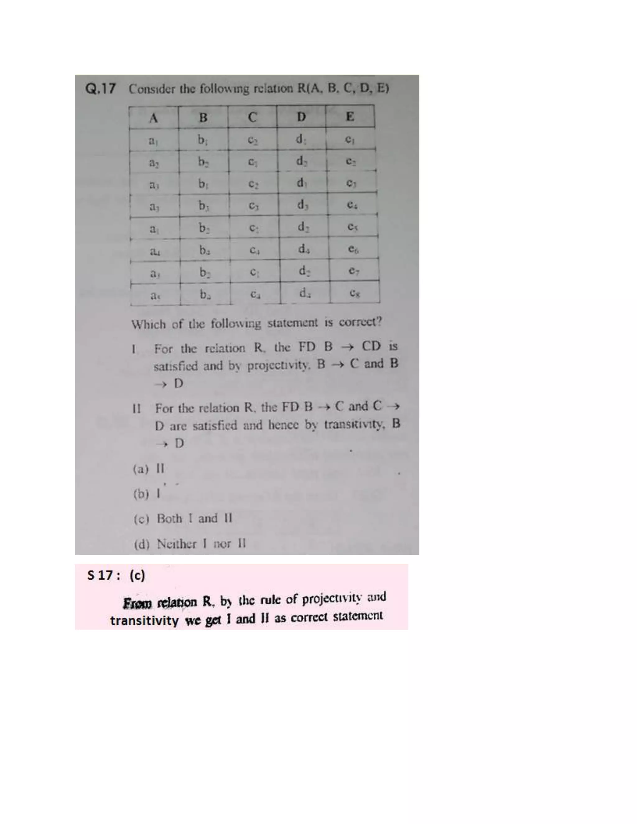 Dbms question paper | DOCX