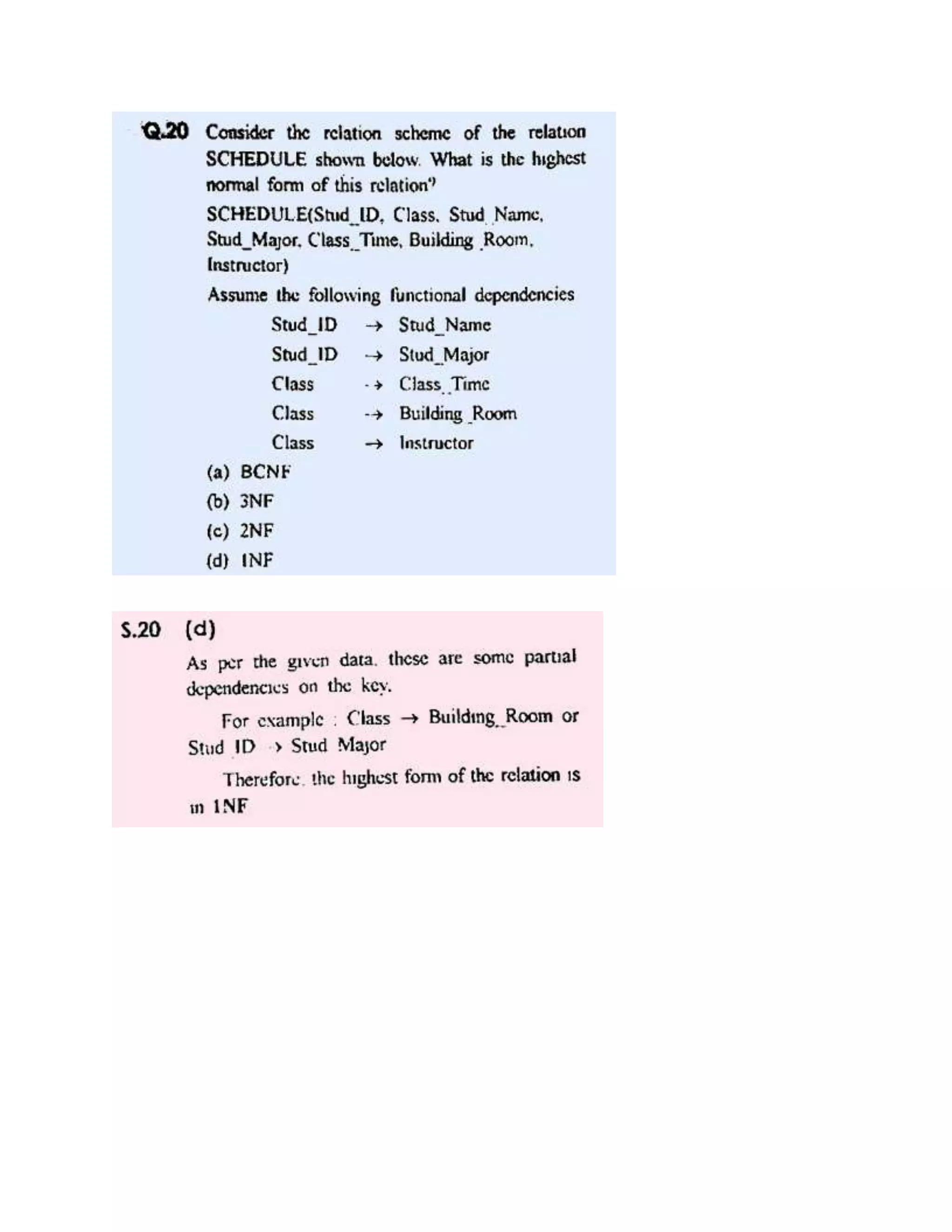 Dbms question paper | DOCX