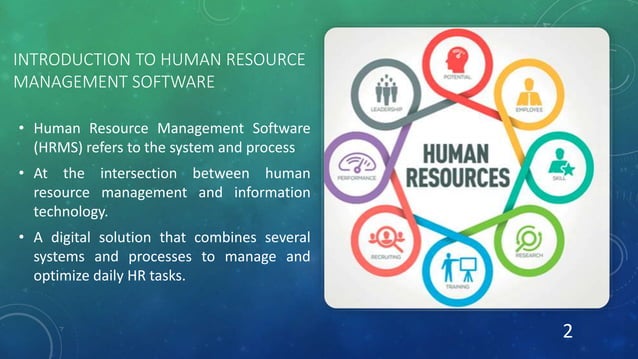 Human Resources Management Software | PPTX