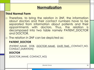 DBMS - Normalization | PPT