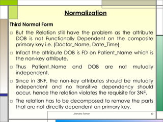DBMS - Normalization | PPT