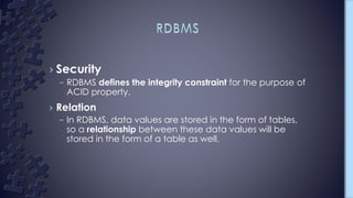 Dbms and rdbms | PPT