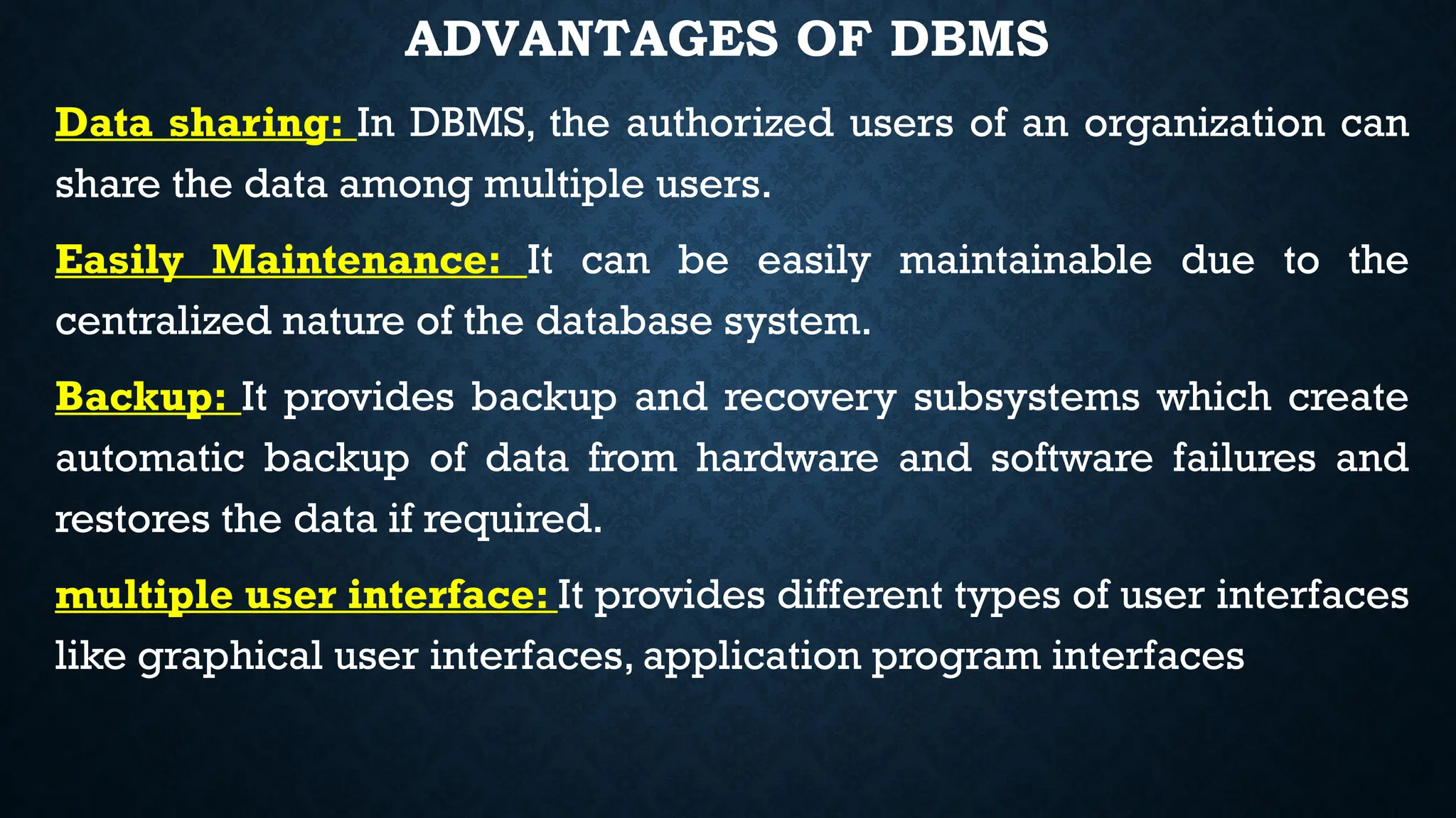 database management system approach .pptx | Databases | Computer ... database management system approach .pptx | Databases | Computer ...