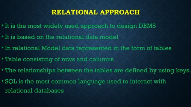 database management system approach .pptx | Databases | Computer ... database management system approach .pptx | Databases | Computer ...