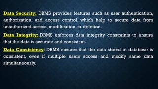 database management system approach .pptx | Databases | Computer Software and Applications