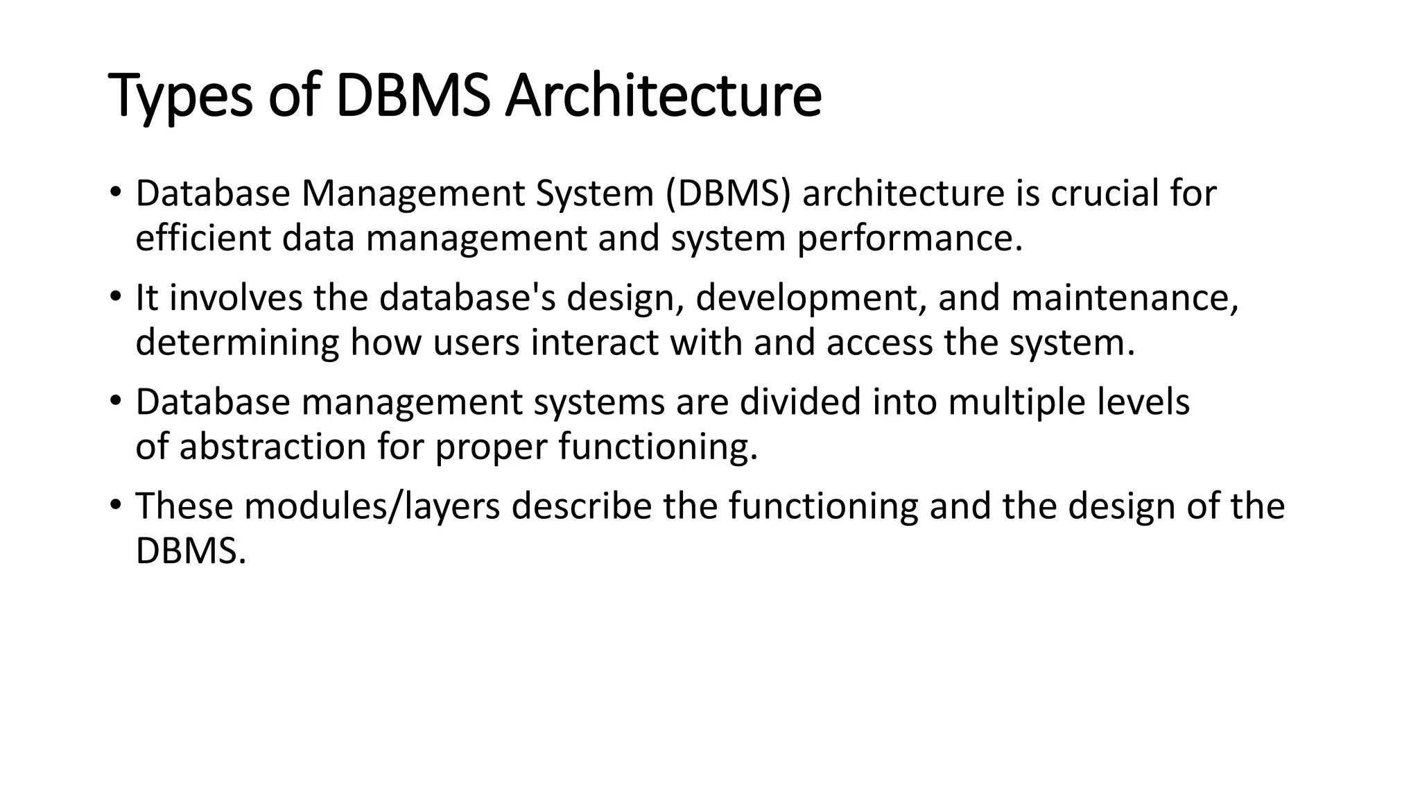 Database Management Architecture.pptx Database Management Architecture.pptx