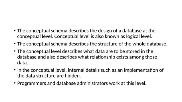 Database Management System Architecture Pptx