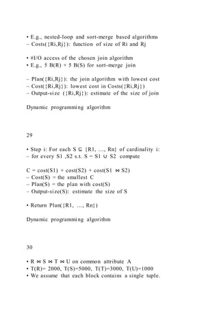 DBMS ArchitectureQuery ExecutorBuffer ManagerStora | DOCX
