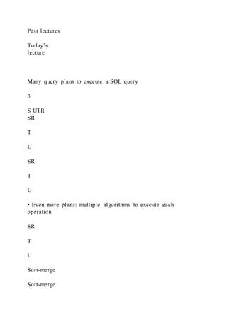 DBMS ArchitectureQuery ExecutorBuffer ManagerStora | PDF