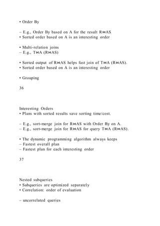 DBMS ArchitectureQuery ExecutorBuffer ManagerStora | DOCX