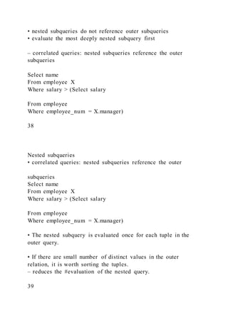 DBMS ArchitectureQuery ExecutorBuffer ManagerStora | DOCX
