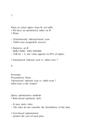 DBMS ArchitectureQuery ExecutorBuffer ManagerStora | DOCX