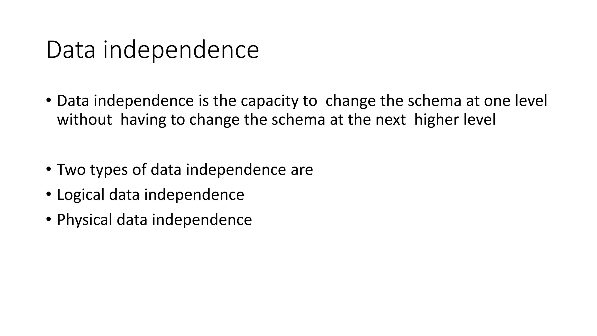 DBMS architecture & system structure | PPTX