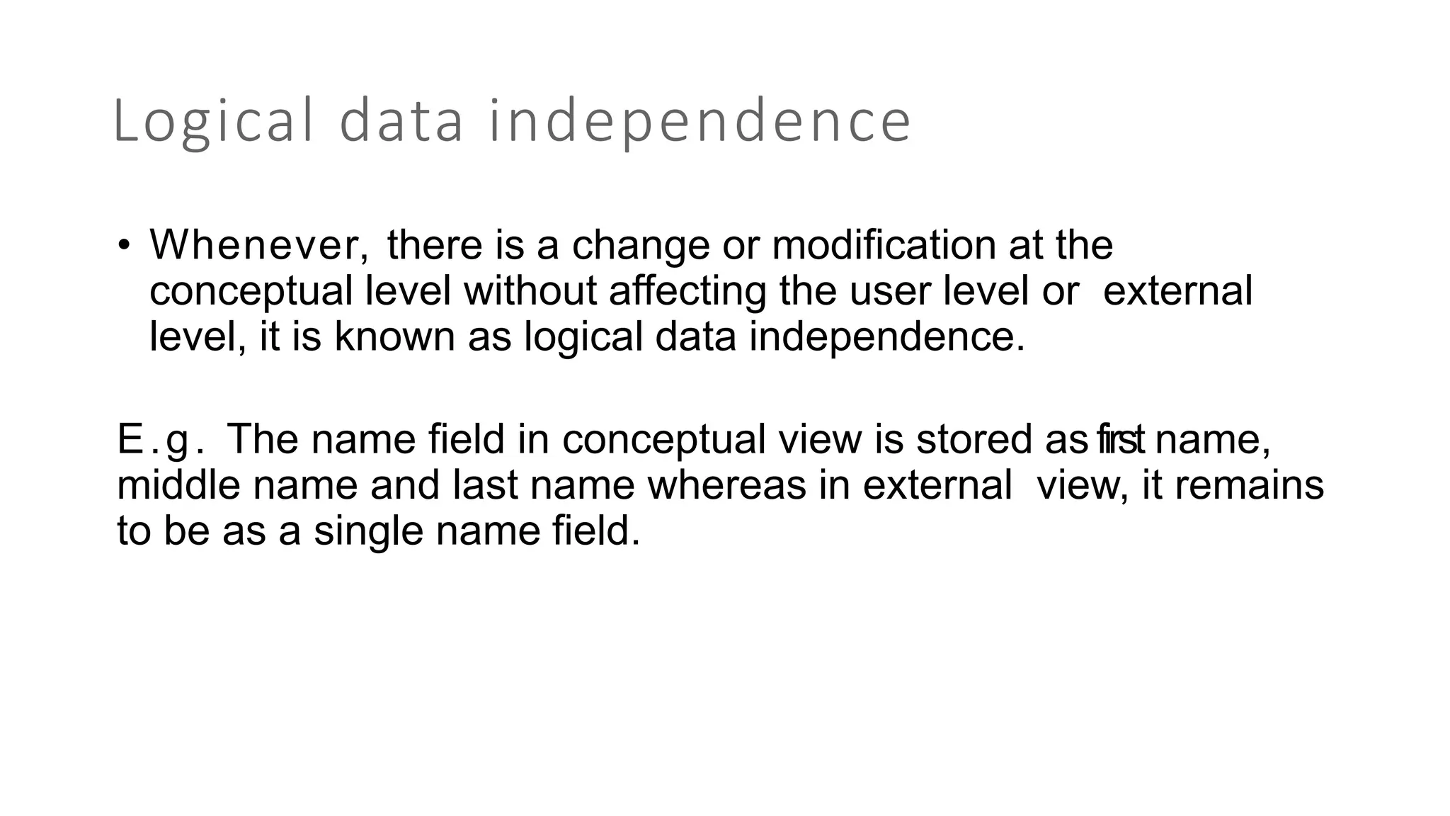 DBMS architecture & system structure | PPTX