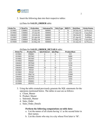 Dbms assignment 2 | DOC