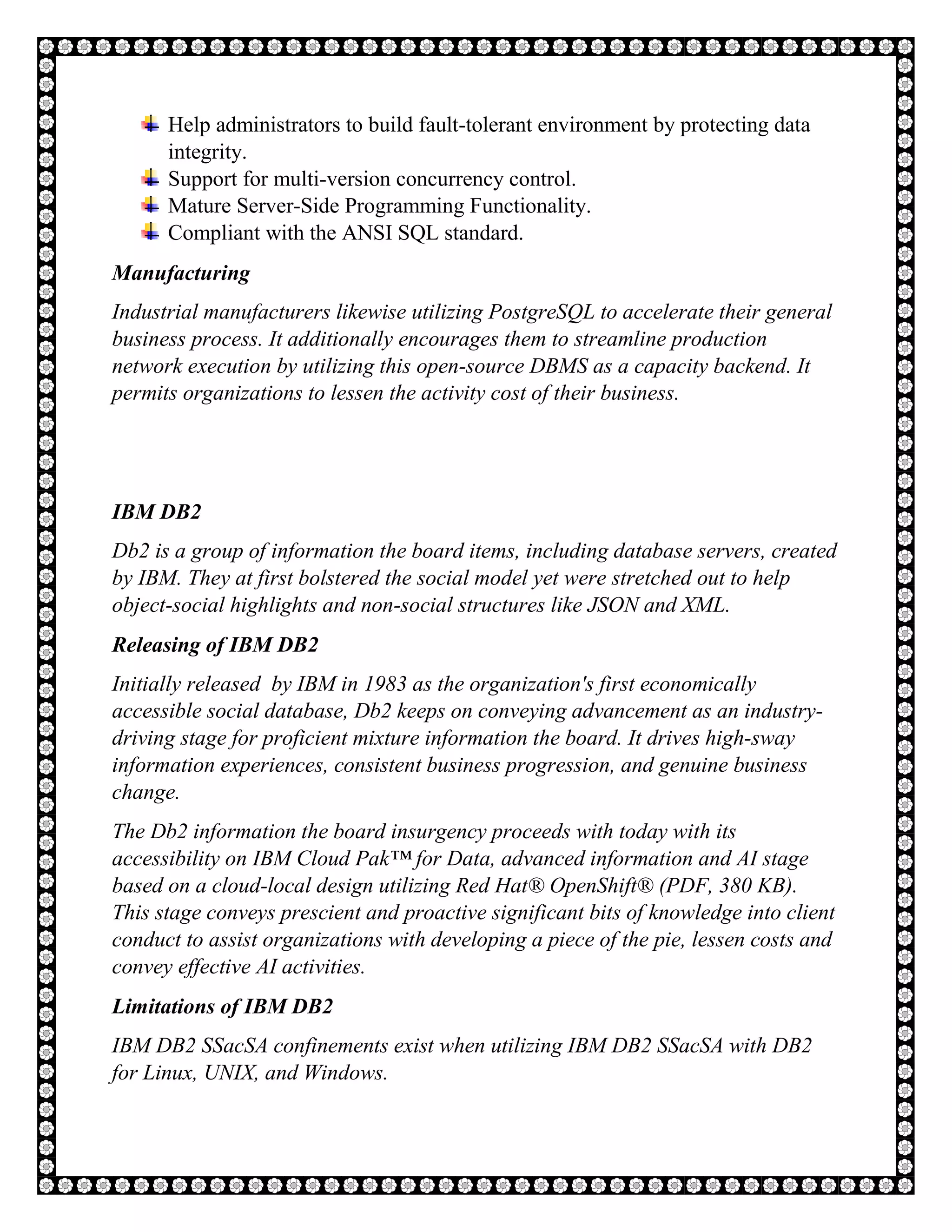 Dbms assignment no.1 | PDF