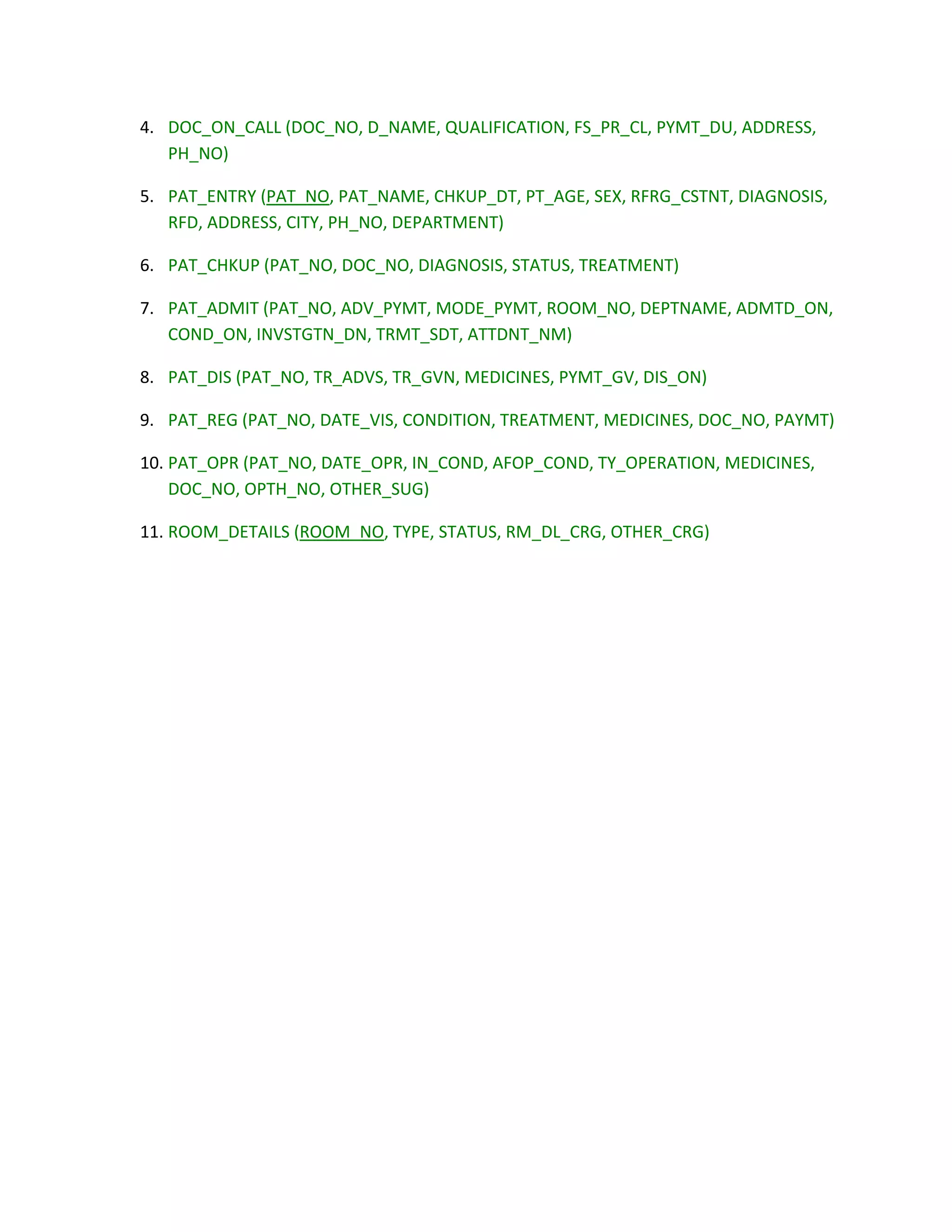 Dbms case studies_cse_iv_sem | PDF