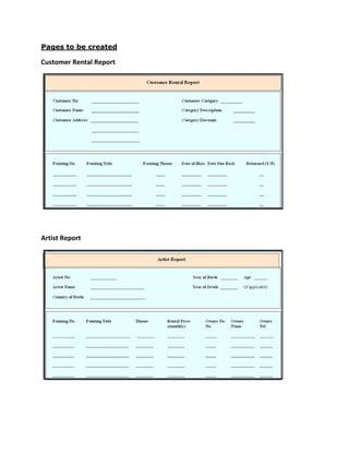 Dbms case studies_cse_iv_sem | PDF