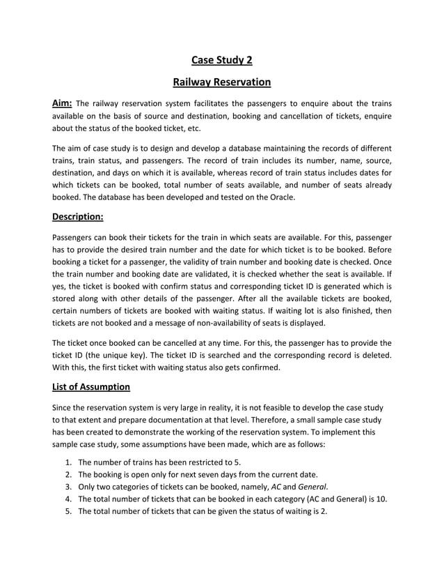 Dbms case studies_cse_iv_sem | PDF | Databases | Computer Software and Applications