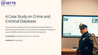 DBMS Case study PPT on memory management | PPT