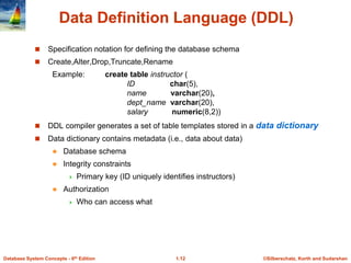 Database Management System , Relational Databse , DBMS design | PPT