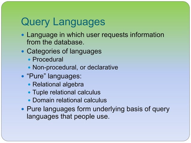 Chapter2 Relational Model Ppt