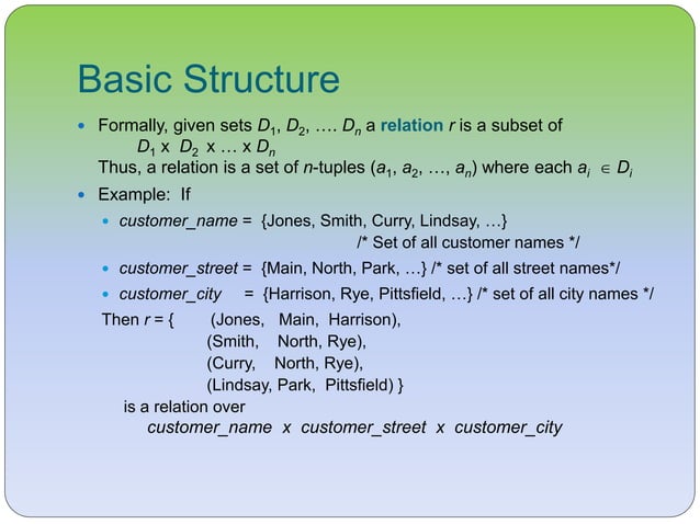 chapter2 Relational Model | PPT