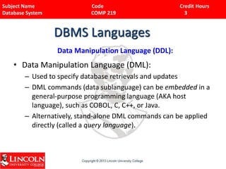 Dbms chapter ii | PPT