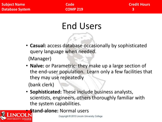 Dbms chapter iii | PPTX
