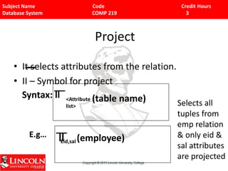 Dbms chapter viii | PPT | Free Download