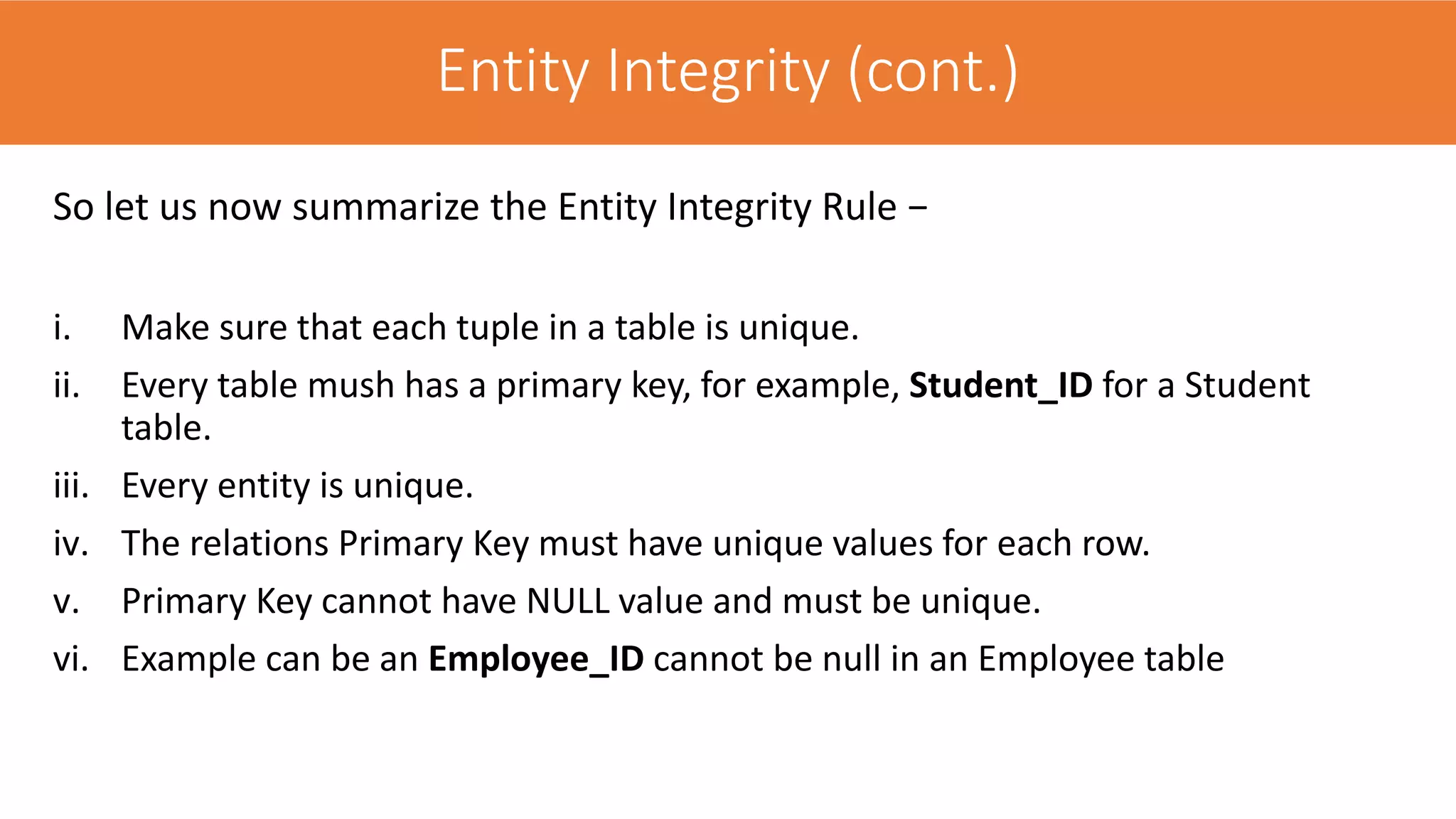 The Relational Database Model | PPTX