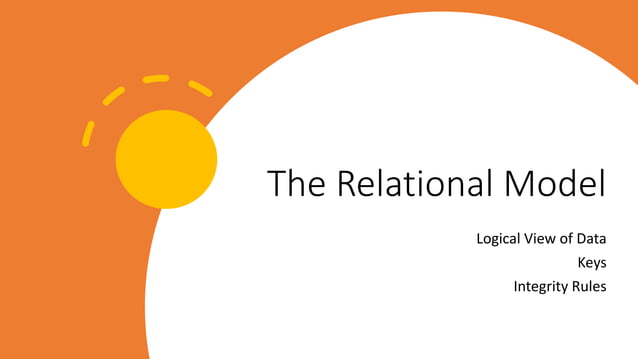 The Relational Database Model | PPTX