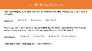 The Relational Database Model | PPTX