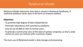 The Relational Database Model | PPTX