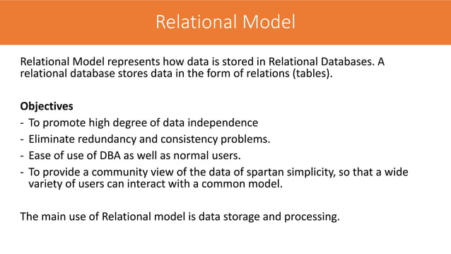 The Relational Database Model | PPTX