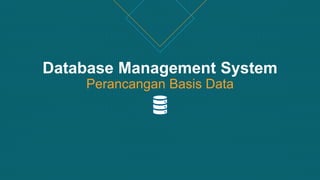 DBMS(database management system) | PPTX