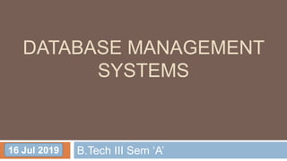 Dbms ER Model | PPTX | Databases | Computer Software and Applications