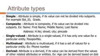 Dbms ER Model | PPTX