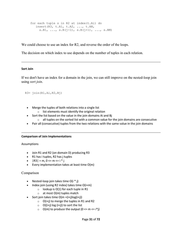 Database Management Systems Full notes.pdf | Databases | Computer ...