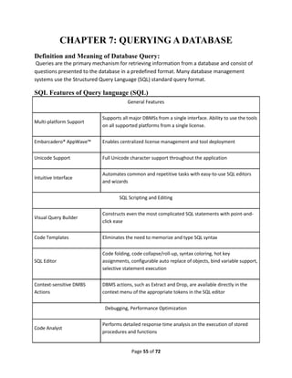 Database Management Systems Full notes.pdf