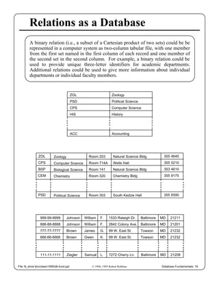 Dbms fundamentals | PDF