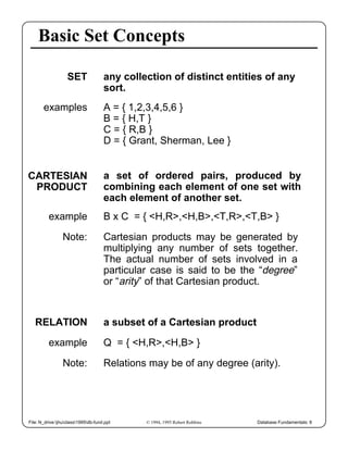 Dbms fundamentals | PDF