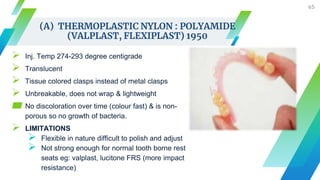 Denture Base Materials | PPTX