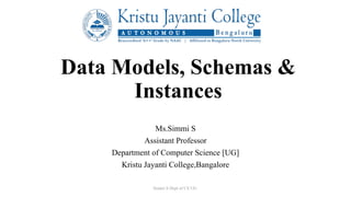 DBMS Data Models, Schemas & Instances.pptx