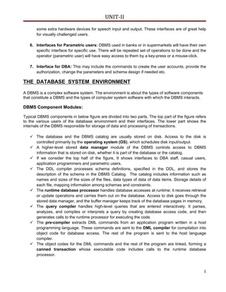 Database Management system, database architecture unikkkkkkkkkkkkkkk | PDF