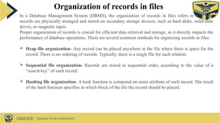File Organization, Indexing and Hashing.pptx